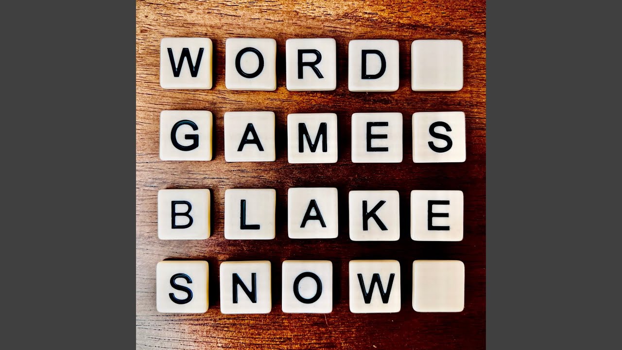 Word Games - YouTube