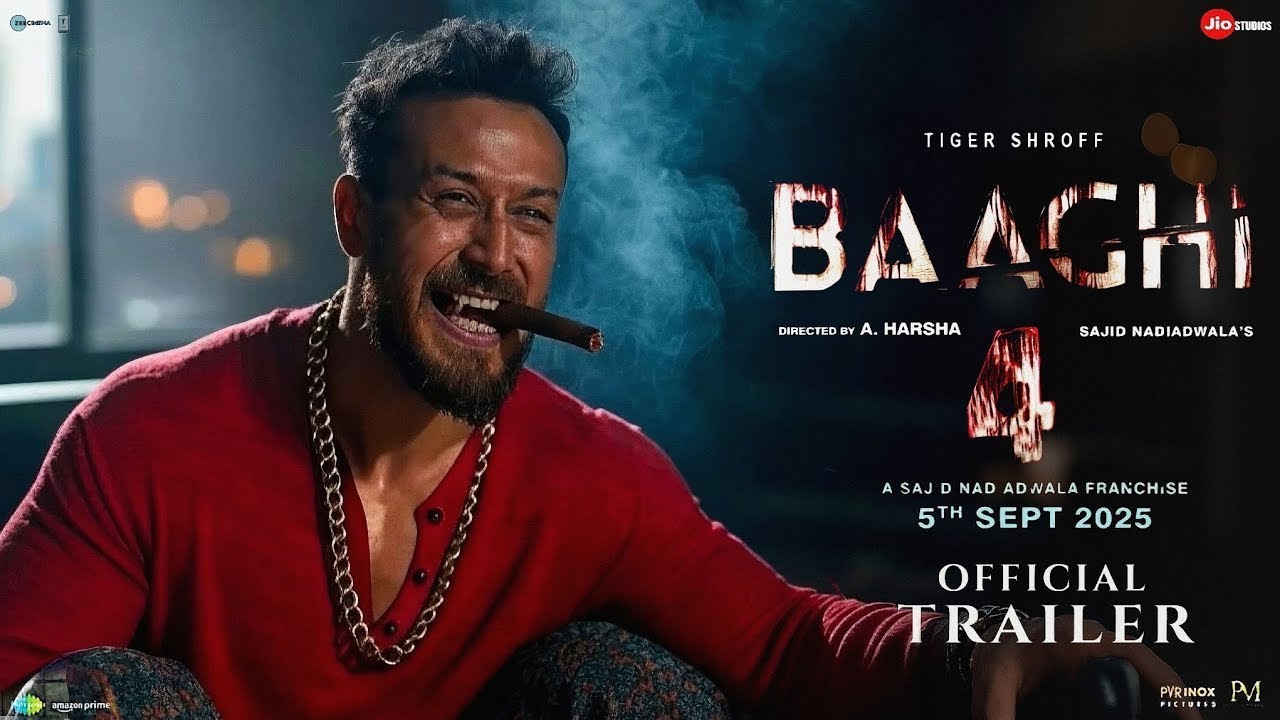 BAAGHI 4 | Official Trailer | Tiger Shroff | Sanjay Dutt | Jimmy Shergill | Megha Akash - YouTube