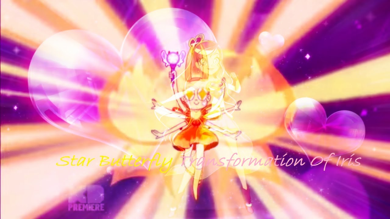 Star Butterfly- Transformation Of Iris||Rainbow Rock - YouTube
