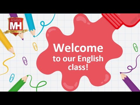 welcome to our english class - YouTube