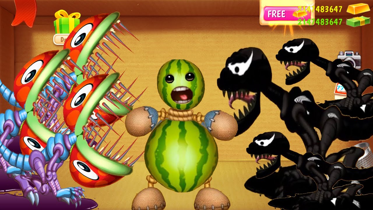 ALIENS VS THE BUDDY MELON | KICK THE BUDDY - YouTube