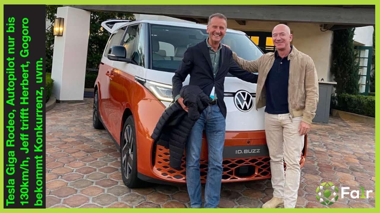 Tesla Giga Rodeo, Autopilot nur bis 130km/h, Jeff trifft Herbert ...