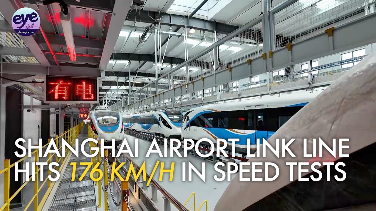 Shanghai Airport Link nears completion to cut travel time from west to ...