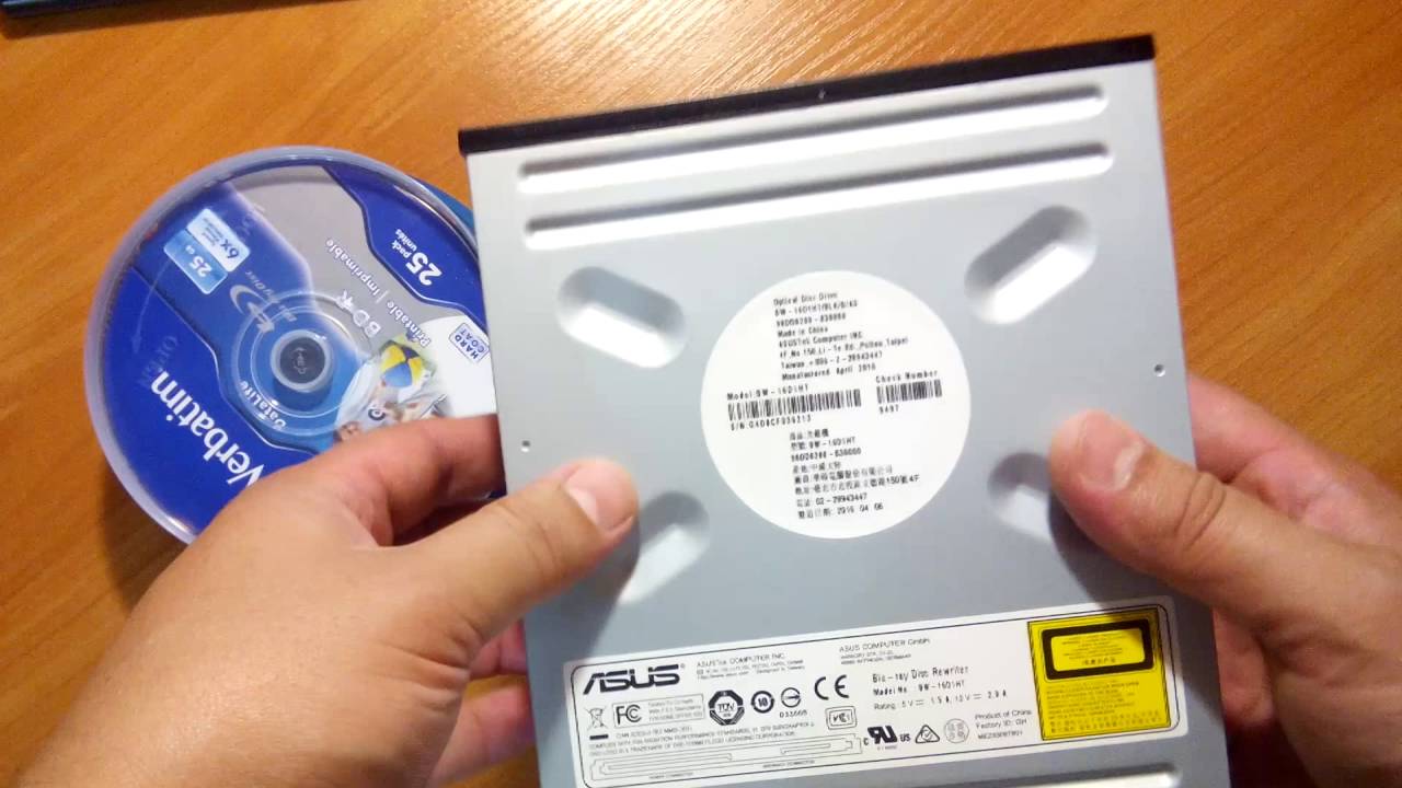 Привод Blu-ray ASUS BW-16D1HT - YouTube