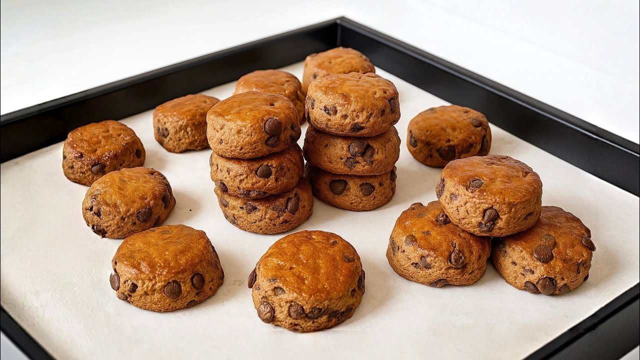 Resepi Scone CHOCOLATE CHIP / Scone Coklat / Biskut Coklat / Biskut ...