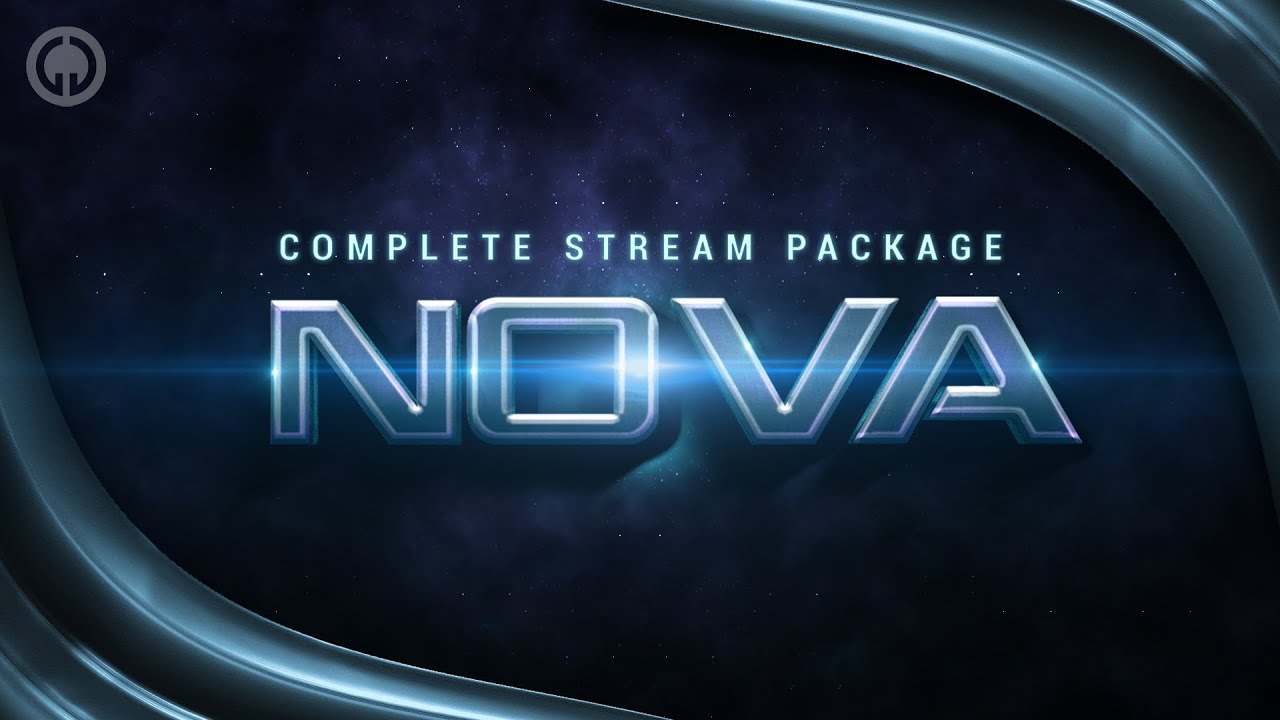 Nova - Stream Overlay Design - YouTube