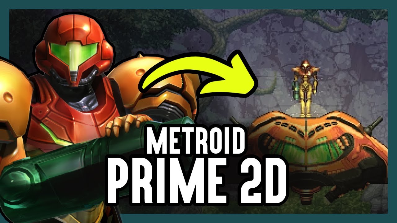 Metroid Prime but it's in 2D - YouTube