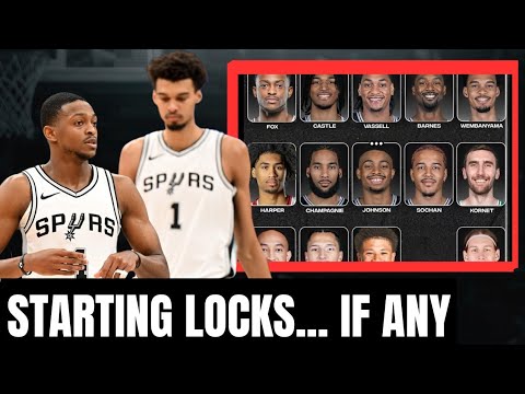 Spurs Starters That Are Locks... If Any - YouTube