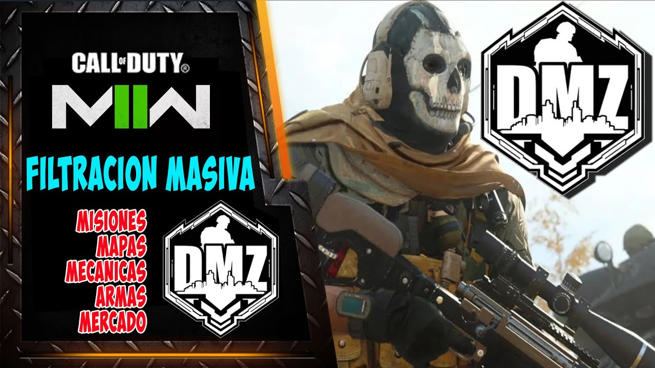 🤯 Filtración MASIVA del modo de juego DMZ MODERN WARFARE 2🤯 Misiones ...