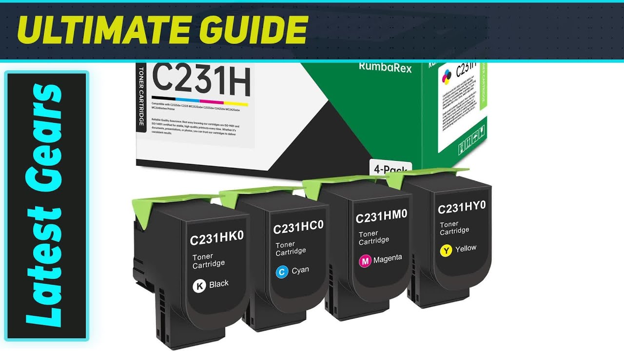 RumbaRex C231H Toner: The Smartest Choice for Lexmark C2325, C2425 ...