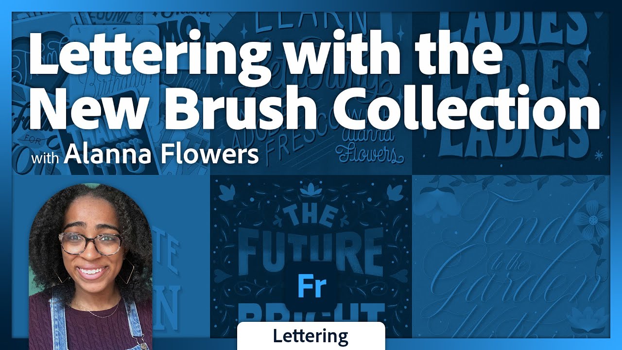 Hand Lettering with Alanna Flowers: Summer Vibes Edition - YouTube