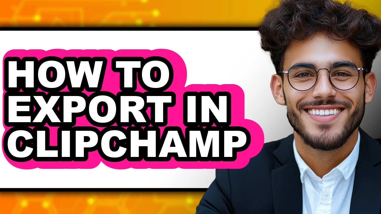How to Export in Clipchamp (full Guide) - YouTube
