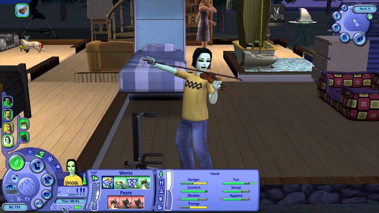 Let's Interactively Play The Sims 2 Part 47 (Dance and Play For ...