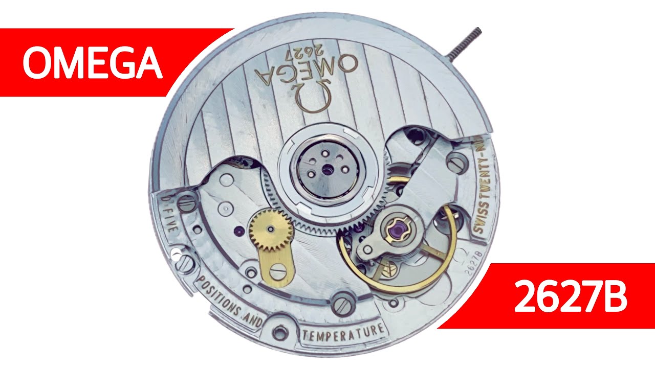 OMEGA Cal.2627B DeVille Prestige Co-Axial Disassembling Quick reference - YouTube