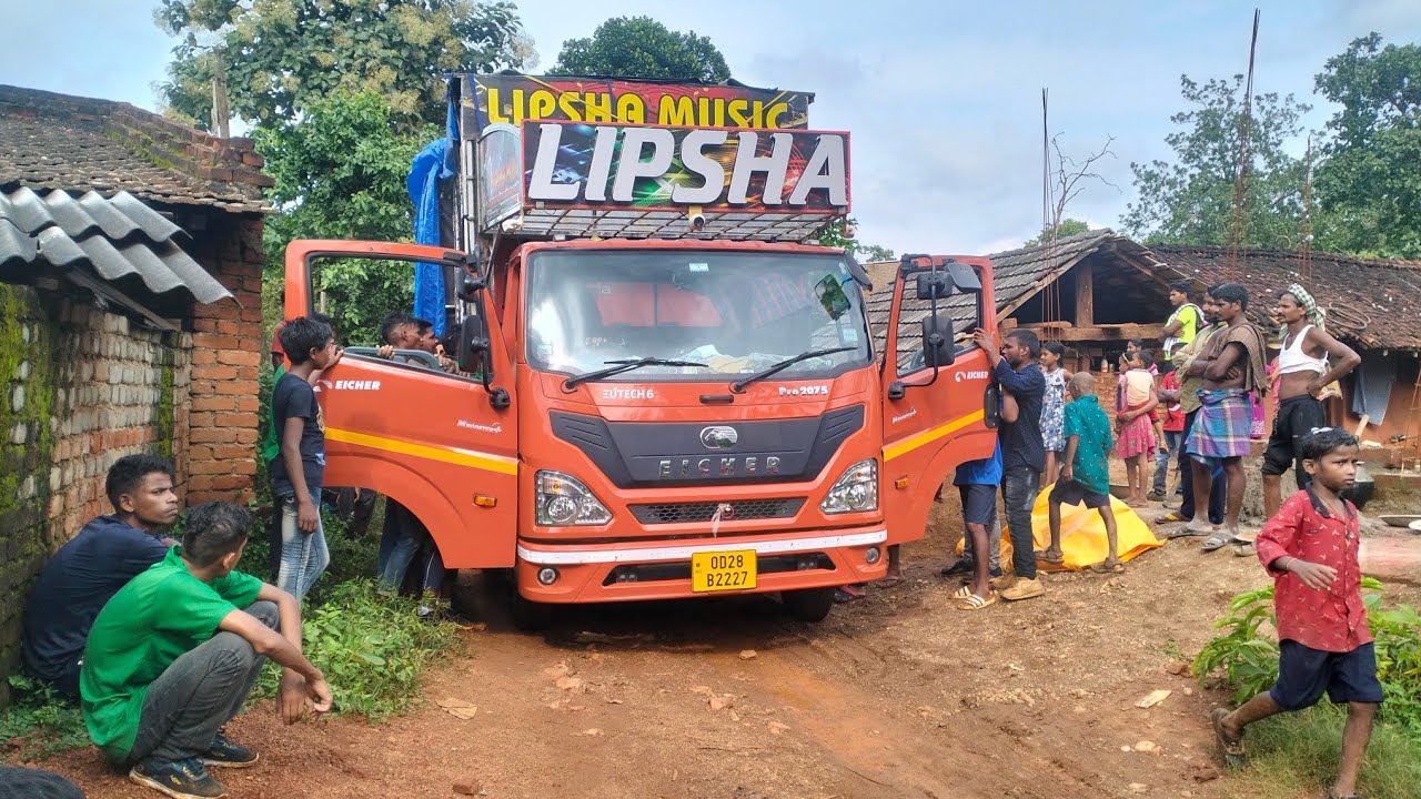 Lipsha Dj Ganesh puja bhasani//Day program Heavy bass//New setup 2023 ...