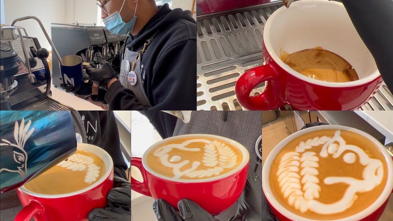 Pig Latte Art | Latte Art | Barista Life | Free Pour Latte Art | Coffee ...