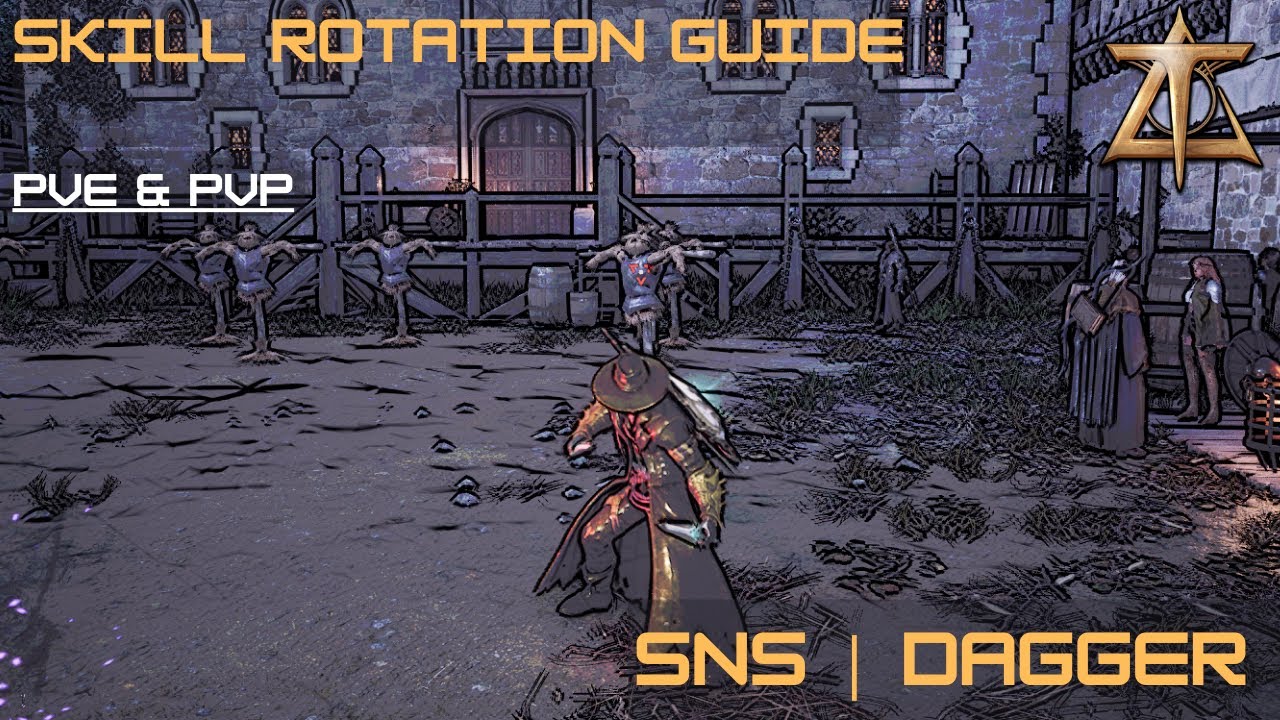 SnS + Dagger | Skill Rotation Guide | PvE and PvP | Throne and Liberty ...