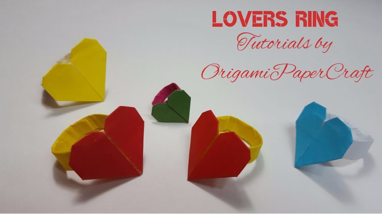 Origami: Lovers Ring Designed by Francis Ow| Origami/Paper Folding ...