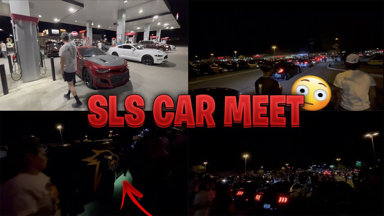 CRAZY SLS x NW CAR MEET 😳 | Miike - YouTube