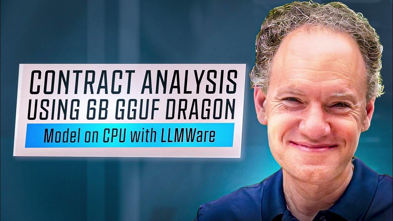 Contract Analysis Using 6b Model On Laptop With Llmware Youtube