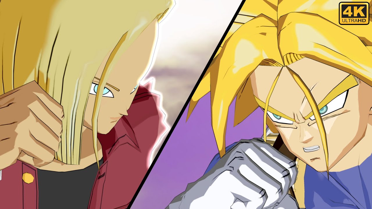 Trunks Vs. Android 18 | Epic Battle - DRAGON BALL Z Burst Limit | UHD ...