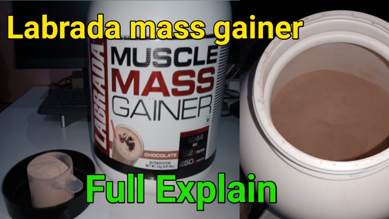 LABRADA muscle mass,Labrada mass gainer Result Review - YouTube