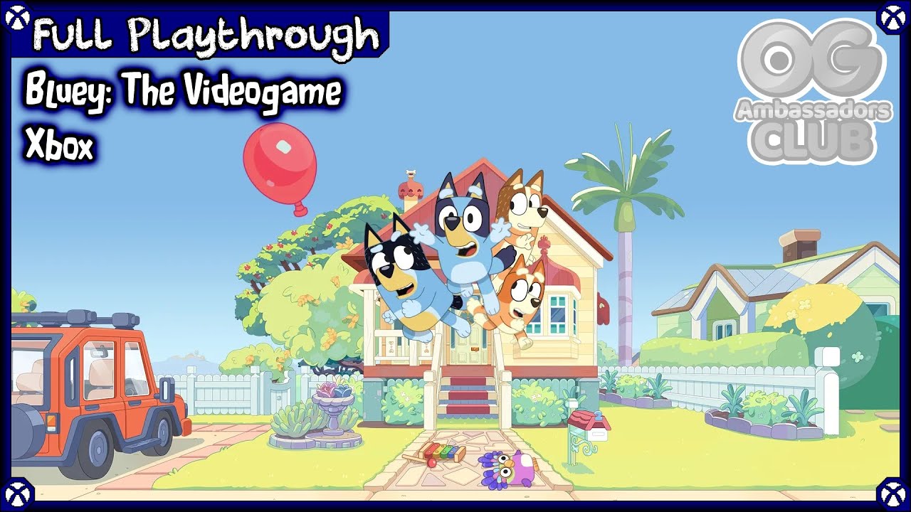 Full Playthrough - Bluey: The Videogame (Xbox) - #BlueyTheVideogame ...