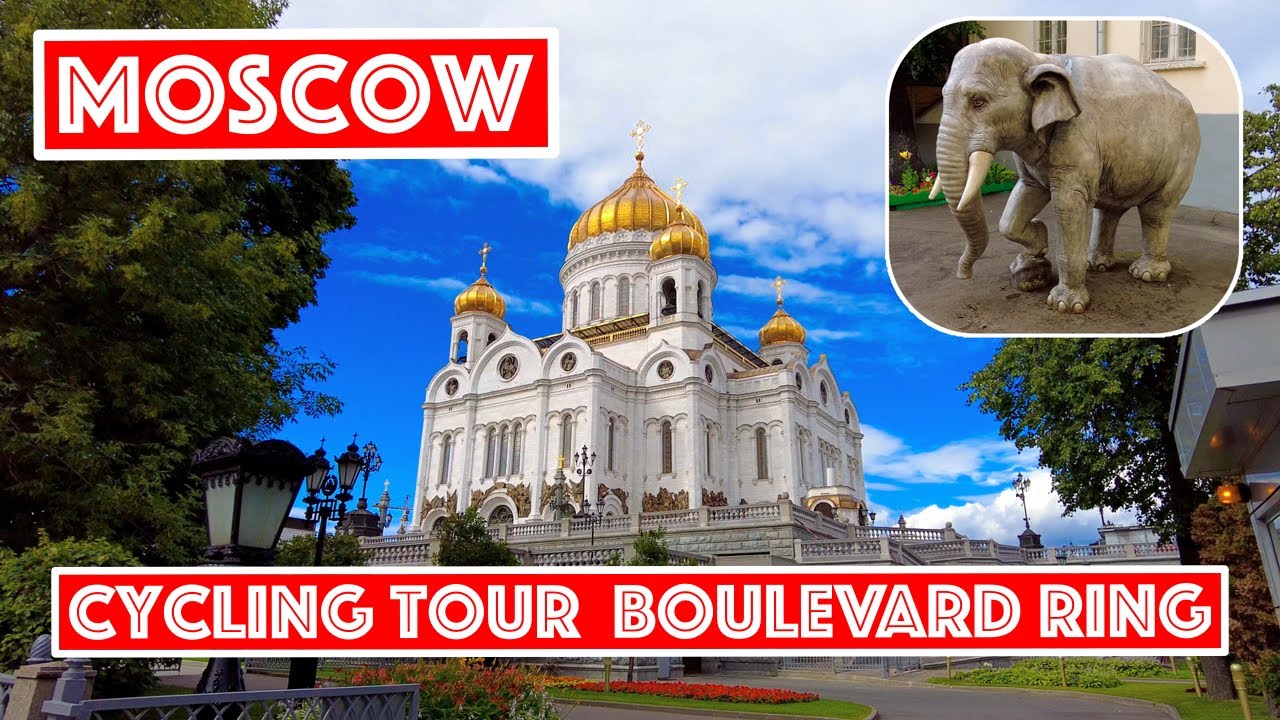 Bike ride tour in Moscow, Boulevard Ring and the sounds of the city ...