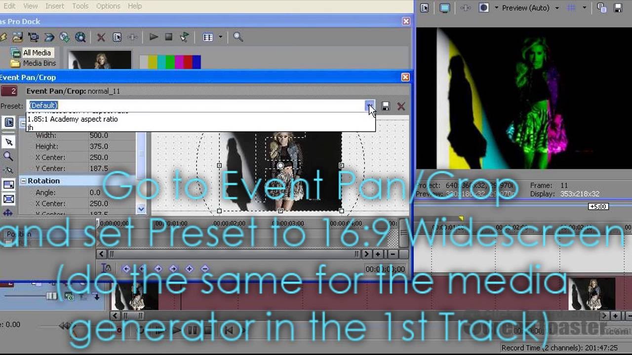 Color Bars Effect - Sony Vegas Tutorial - YouTube