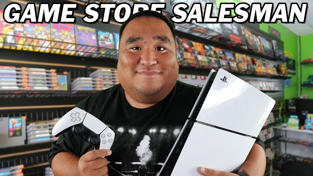 Realistic Game Store Experience 🎮 ASMR Roleplay for Sleep - YouTube