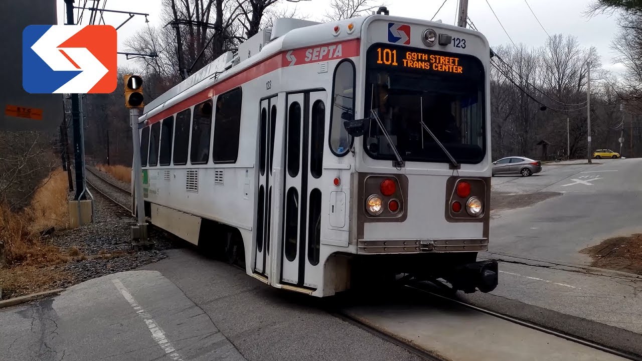 SEPTA Route 101 Bonus Video: Railfanning at Paper Mill Rd! - YouTube