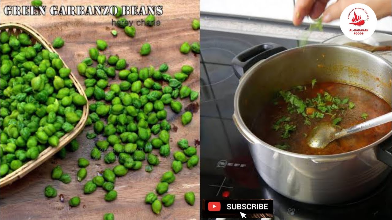 Green Channy Recipe | Sabaz Channy | Tasty Channa Recipe | Channo ki ...