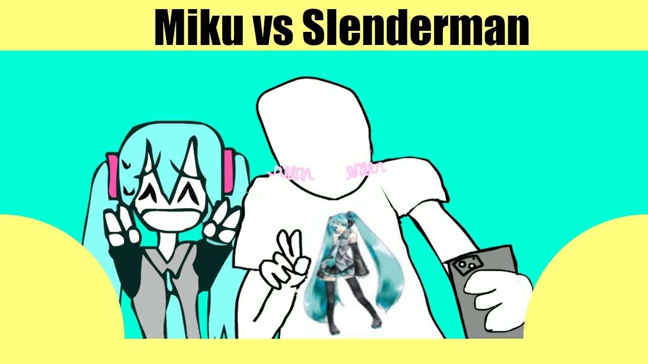 FNF Mod: Miku vs Slenderman - Stalker a Idol miku-mix - YouTube