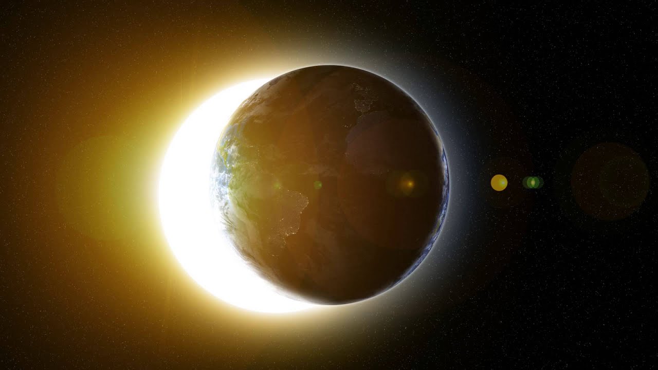 Earth Eclipse - YouTube