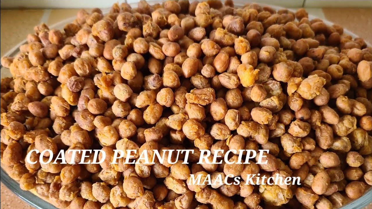 Coated Peanut Recipe - YouTube