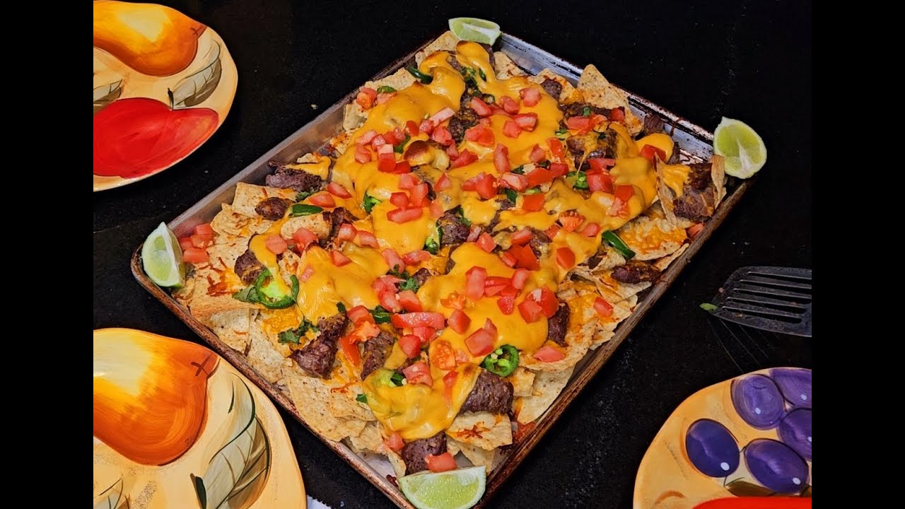 Ultimate Prime Rib Nachos with Homemade Cheese Sauce | Easy 25 minute ...