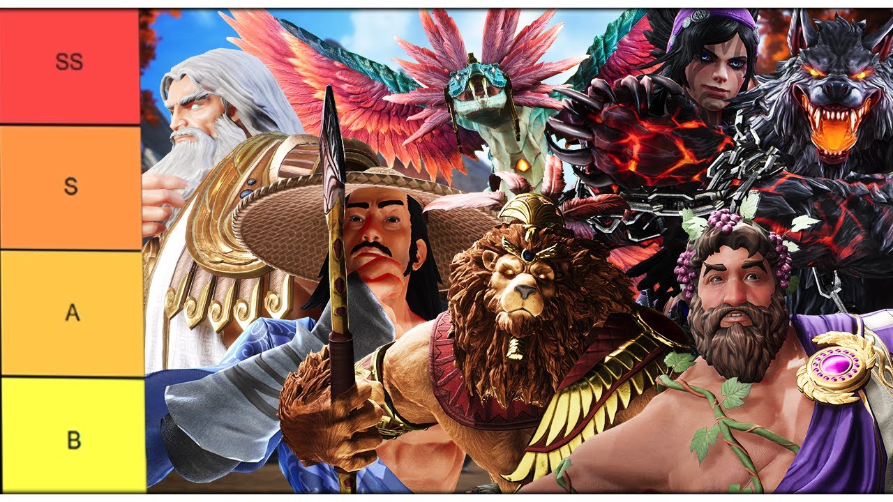 Smite 2 Ranked Tier List! - YouTube