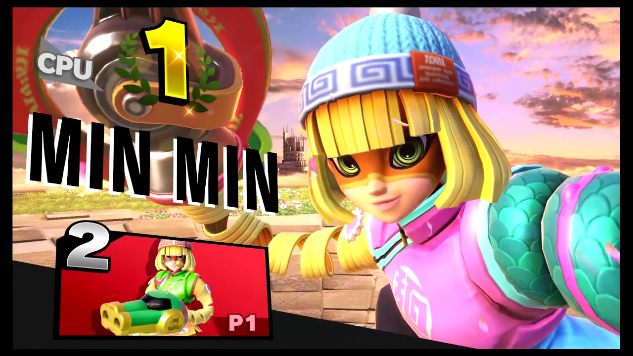 MIN MIN All Victory Poses & Taunts - SMASH ULTIMATE - YouTube