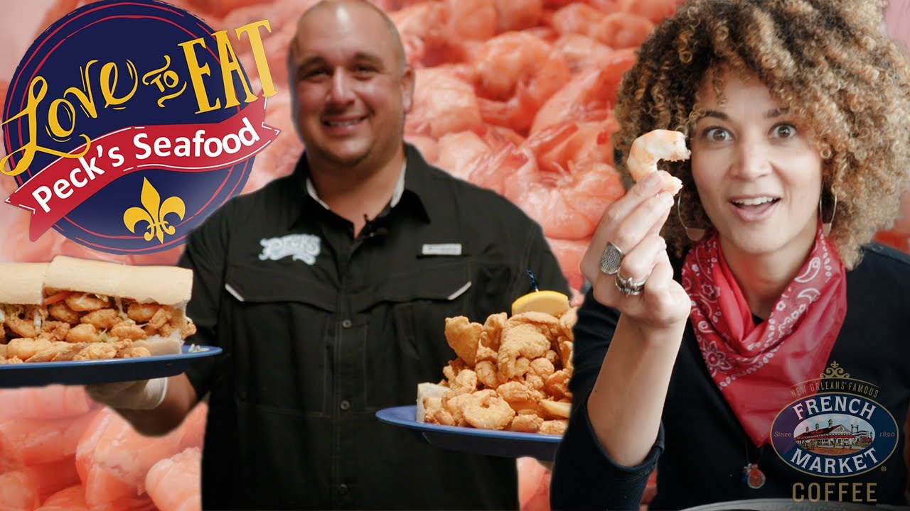 Peck's Seafood (The ImPECKable Seafood Platter, Fried Shrimp Po-Boy ...