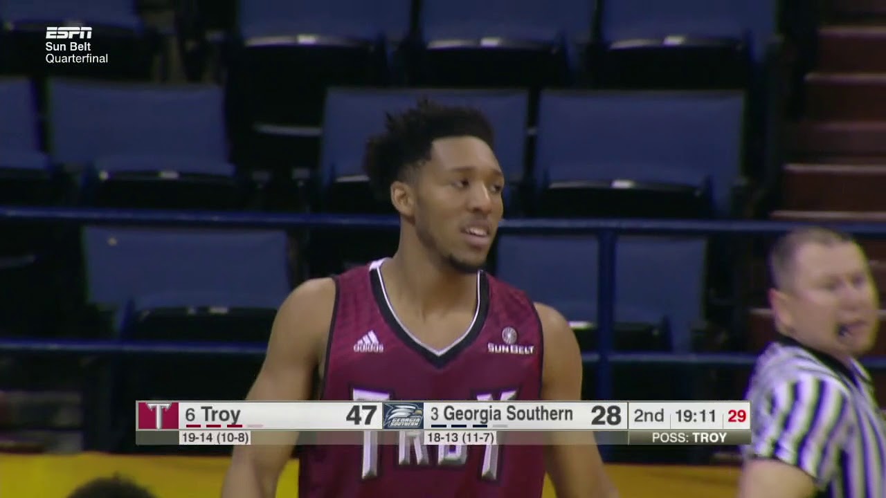 Wesley Person Jr vs. GA Southern 7 3's - YouTube