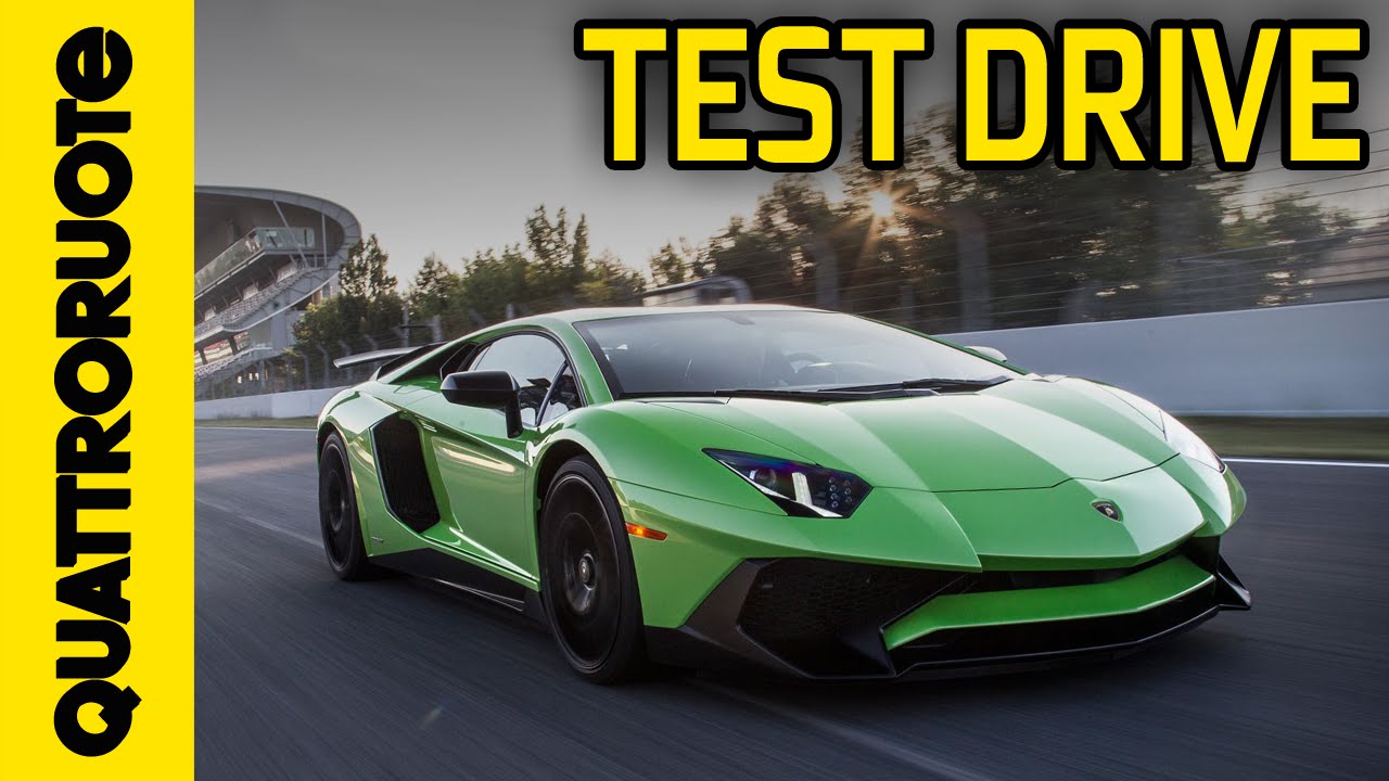 Lamborghini Aventador SV 7.0 2015 Test Drive - YouTube