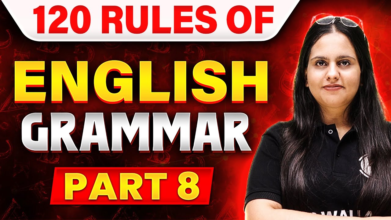 120 Rules of English Grammar🤩 Part 8 | पूरी English Grammar अब मुट्ठी ...