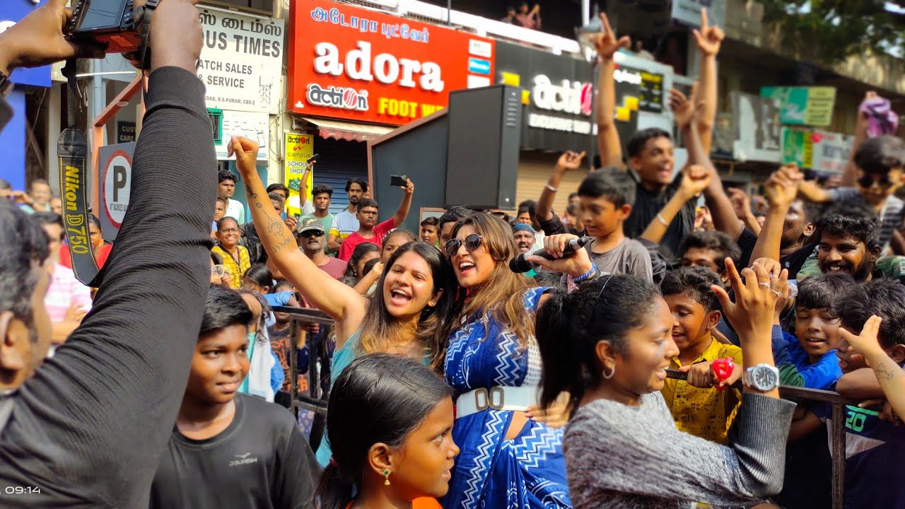 ️ Coimbatore Happy streets| RS PURAM | SUPER SUNDAY | DJ | Dance - YouTube