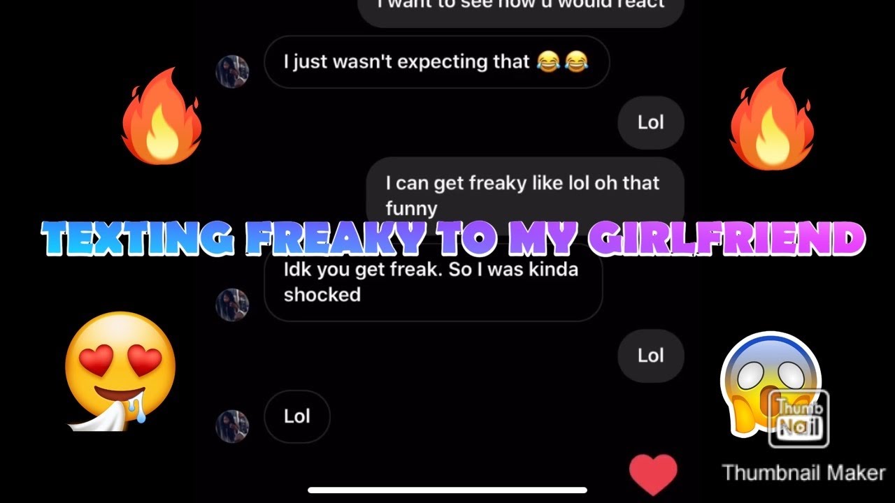 [TEXTING FREAKY TO]( GIRLFRIEND BANGER🔥) - YouTube