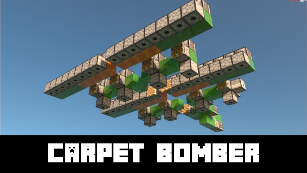 X-10 "Hercules" Carpet Bomber [Minecraft 1.21.1] - YouTube