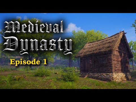 Medieval Dynasty: Building our First Home | Ep. 1 - YouTube