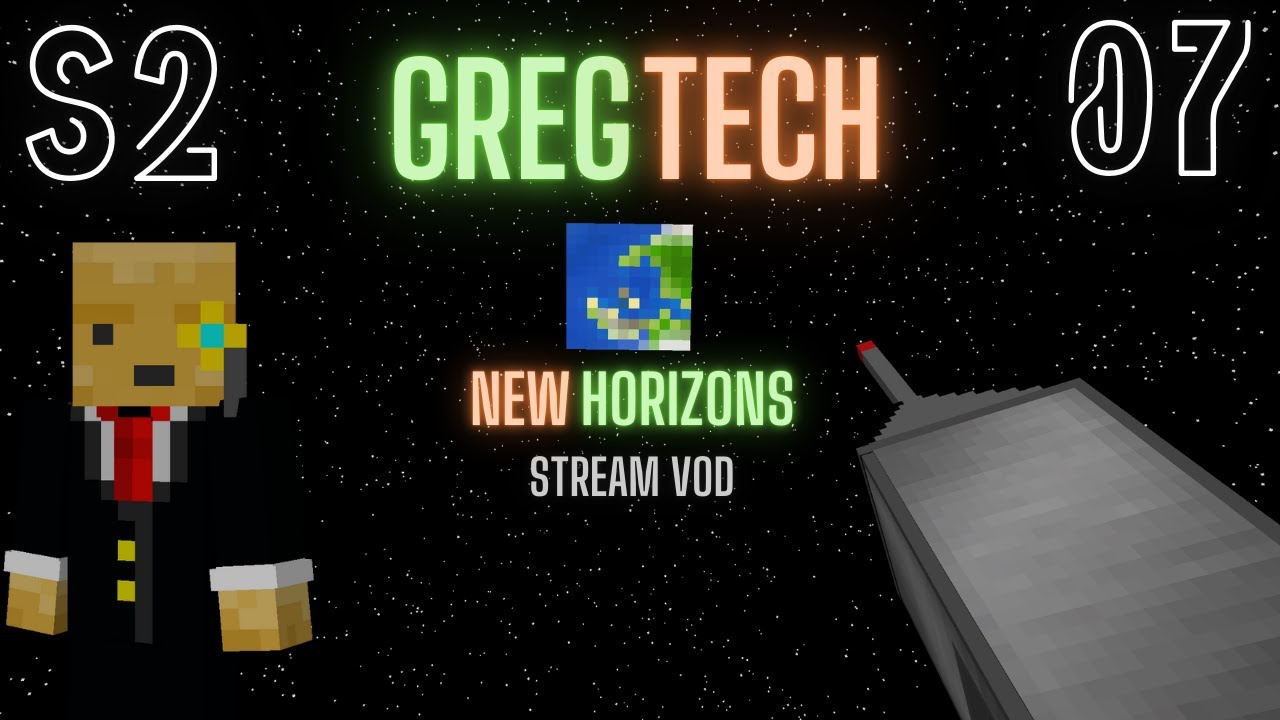 [Stargate Run] Season 2 Stream VOD Day 7 - GregTech New Horizons - YouTube