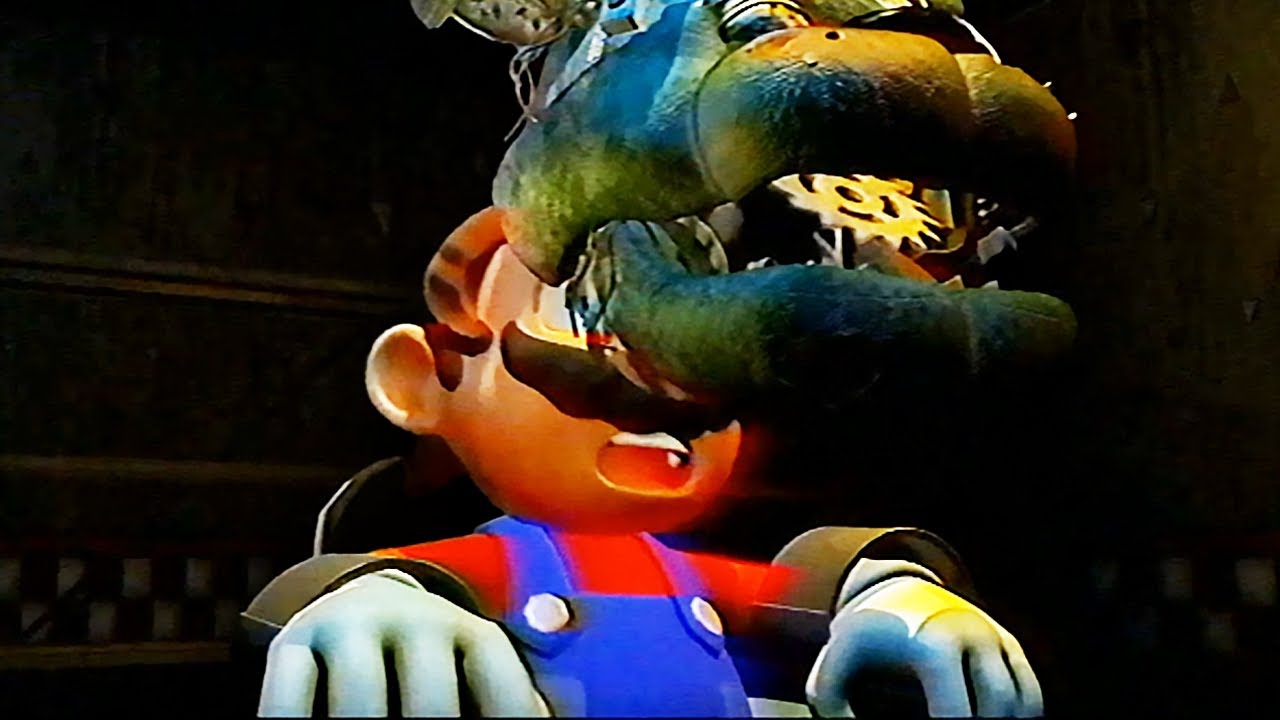 MARIO GETS STUFFED INTO A FREDDY SUIT!? | Mario In Animatronic Horror ...