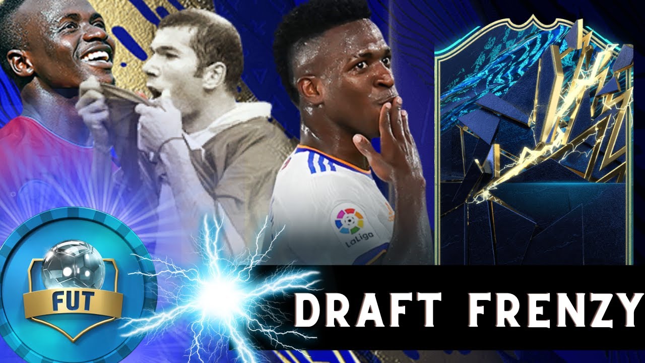 96 VINI JR! BUILDING A TOTS DRAFT & DRAFT FRENZY REWARDS EP 2 - FIFA 22 ...