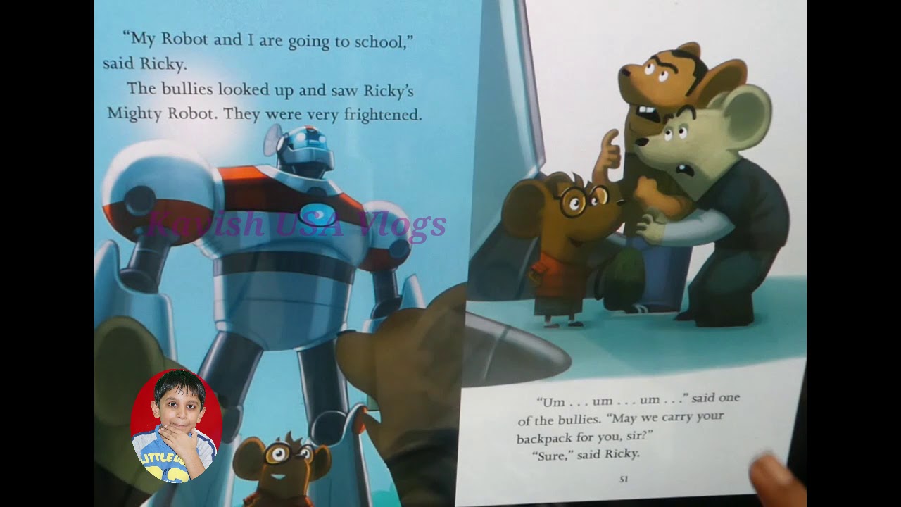 Ricky Ricotta's Mighty Robot, Read aloud, books for kids, books read ...